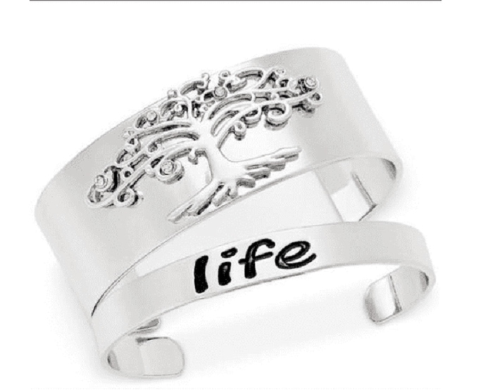 Inspired Life 2-Pc. Set Tree of Life Cuff Bracelets - Silver | eBay