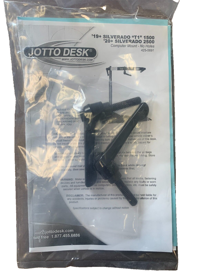 Jotto 425-5691/5182, Laptop Mount Silverado "T1" 1500 2019+/ 2500 2020 ...