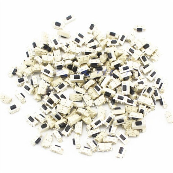 100Pcs Switch Smd Push Button 2X4X3.5MM Momentary Surface Mount New Ic ...