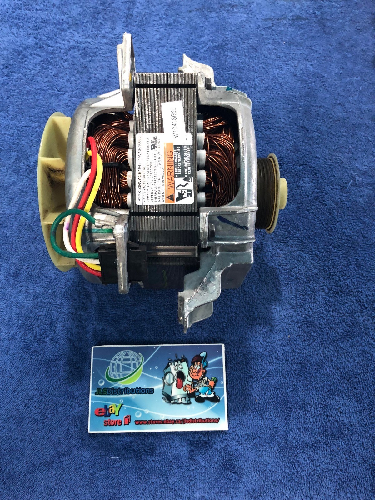 W10416660 / W10832724 / W10416664 WHIRLPOOL TOP LOAD WASHER DRIVE MOTOR ...