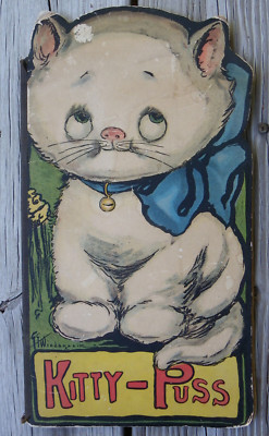 "Kitty-Puss"-Wiederseim-1910-1st Ed-Color & B&W Wiederseim Drayton ...