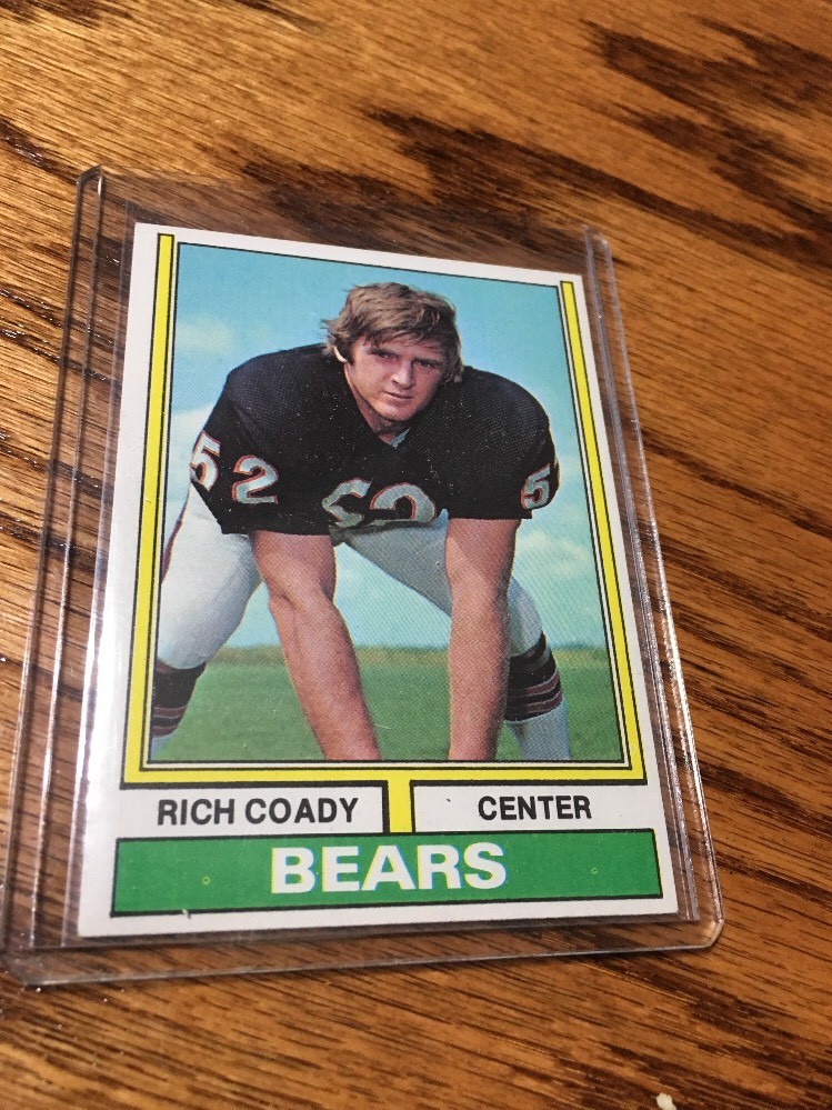 1974 Topps RICH COADY #18 CHICAGO BEARS | eBay
