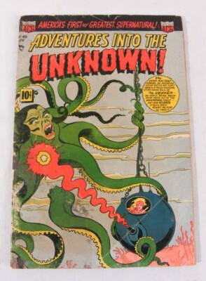 Adventures Into the Unknown, 1953 Pre-Code Comic #49, 1.5 Fair/Good | eBay