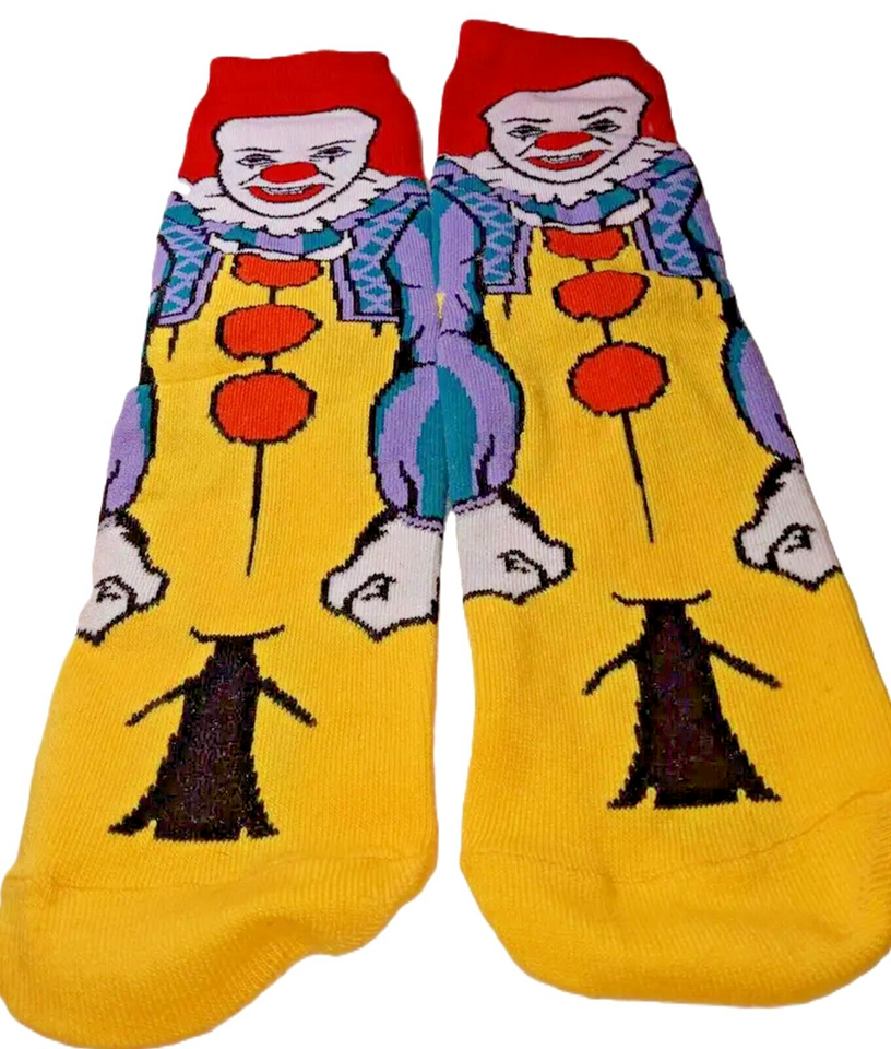 Mens Unisex Horror Movie Cartoon Novelty PENNYWISE Clown IT Character ...