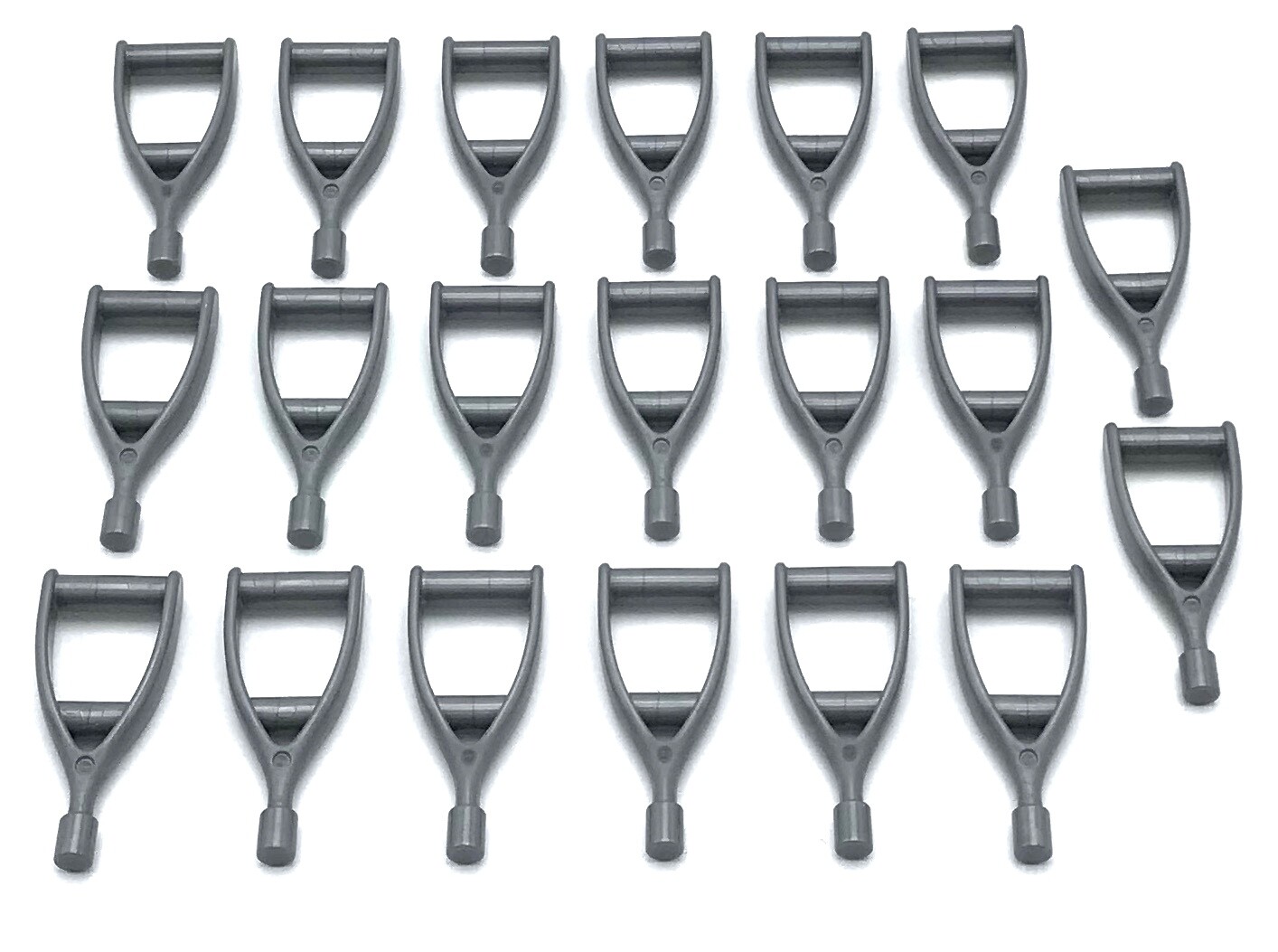 Lego 20 New Flat Silver Injured Minifigure Utensil Crutches Pieces | eBay