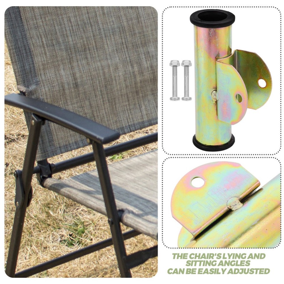 Fixed Catch Lock Replacement Beach Chair Accessories Kit Backrest Seat ...