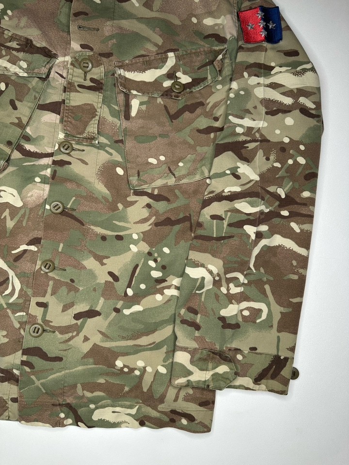 British RMP MTB Camo Military Police 1st MP Patch Barrack Shirt 190/96 ...