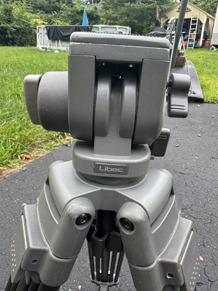 Libec TH M20 Tripod & Head with Pan Arm & Quick Release Plate | eBay