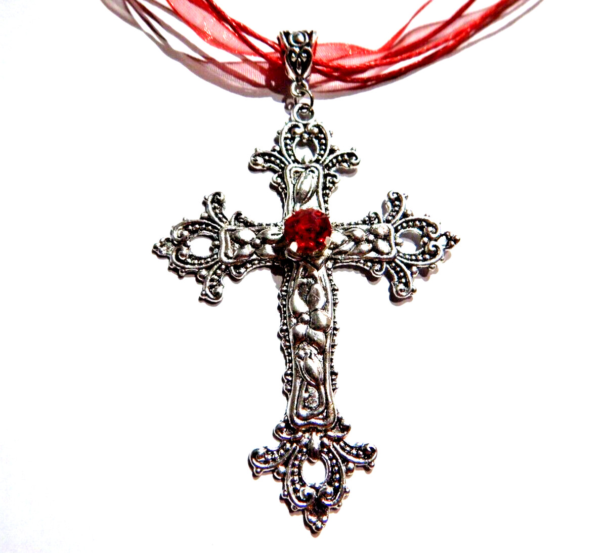 Red Ribbon Crosses