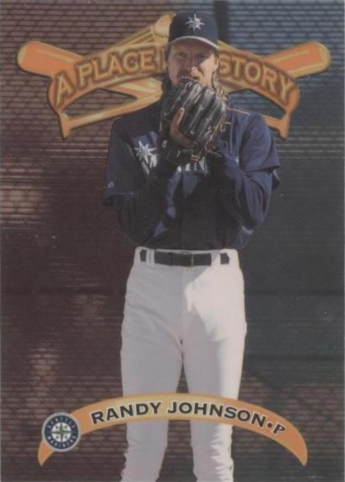 1998 Fleer Sports Illustrated Then & Now - Randy Johnson #51 for sale ...