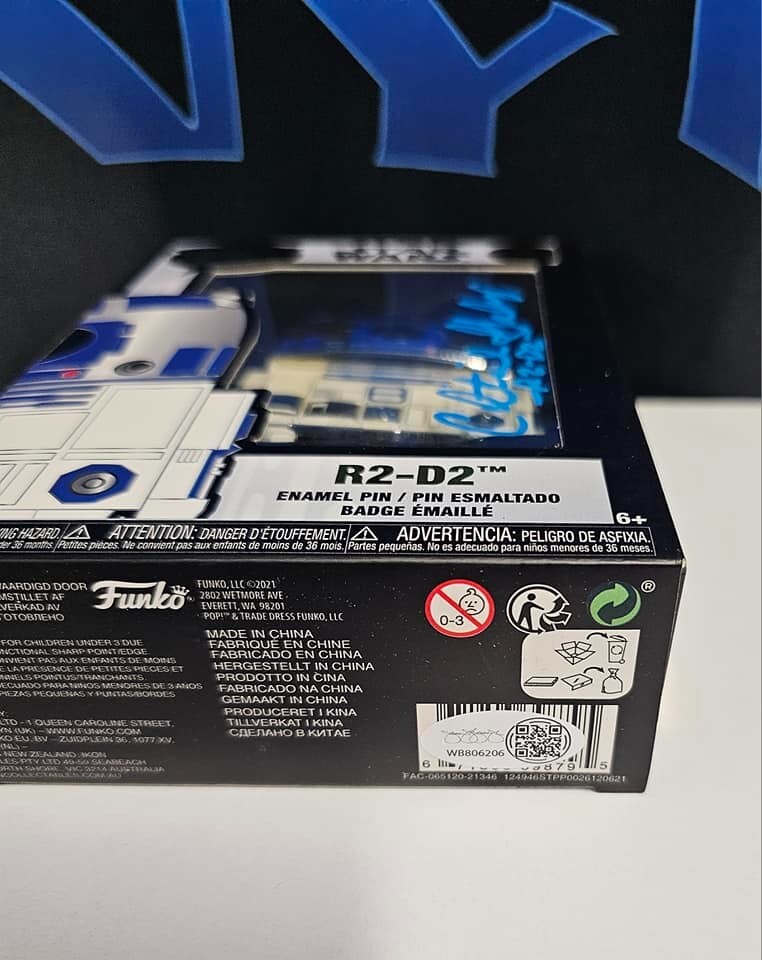 Funko Pop! Star Wars POP SIGNED Christine Galey JSA Inscribed R2-D2 | eBay