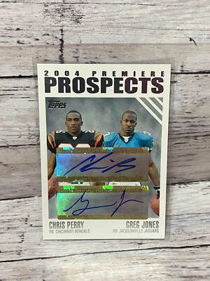 2004 Topps Premiere Prospects Autographs #PPDPJ Chris Perry + Greg ...