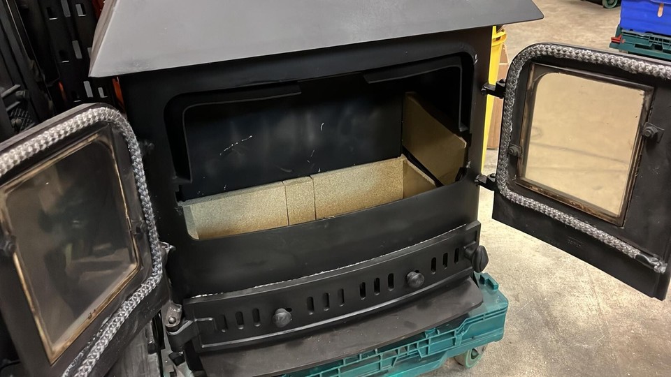 Villager Bayswater BOILER Stove, 7kW, BOILER, Woodburner, (log,wood ...