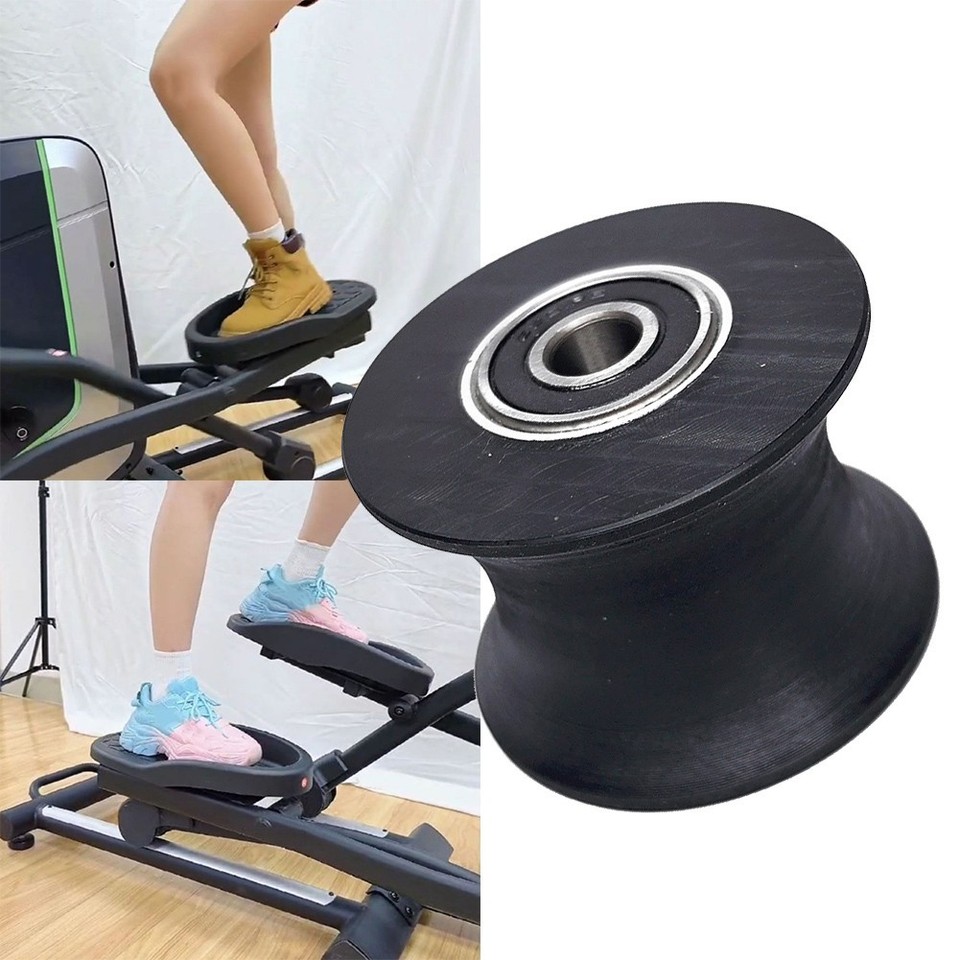 Elliptical Leg Roller Pulley for Home Gym 70mm and Reliable Replacement ...