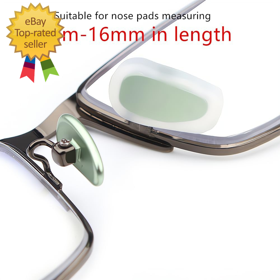 5 Pairs Slip-On Nose Pads Covers,Soft Silicone Eyeglasses Nose Pads Anti-Slip Gl | eBay