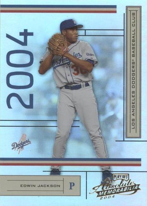 2004 Playoff Absolute Memorabilia - Edwin Jackson #104 /1349 for sale ...