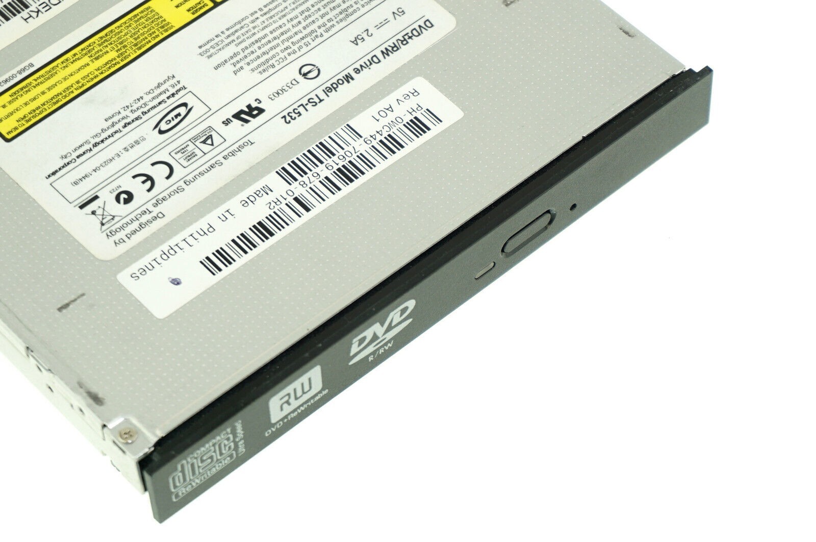 TS-L532B OEM DELL DVD/RW DRIVE WITH BEZEL FOR INSPIRON E1505 PP20L | eBay