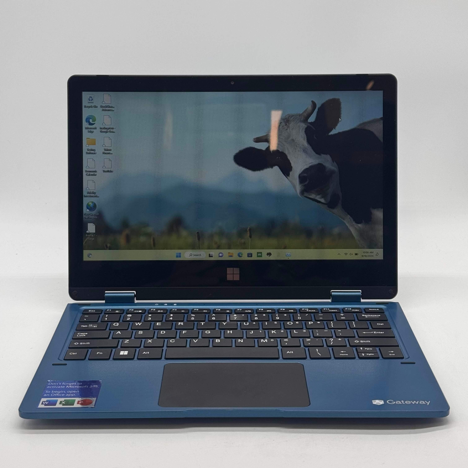 Gateway Notebook GWTC116-2BL 11.6" Celeron N4020 1.1GHz 4GB RAM 64GB SD ...