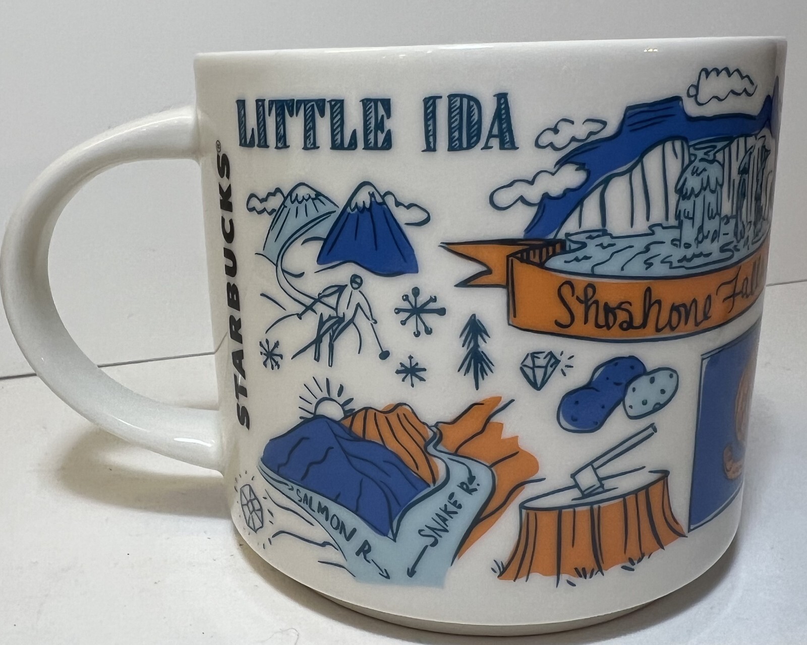 Starbucks Been There Series 2018 LITTLE IDA IDAHO Coffee Mug 14 FL.OZ ...