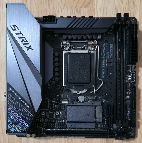 ASUS ROG Strix Z390-I Gaming Motherboard Intel Z390 LGA1151 Mini-ITX ...