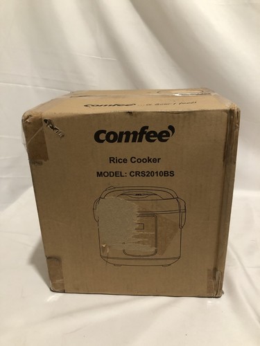 COMFEE' Compact Rice Cooker 6-in-1 Stainless Steel Multi Cooker Slow ...