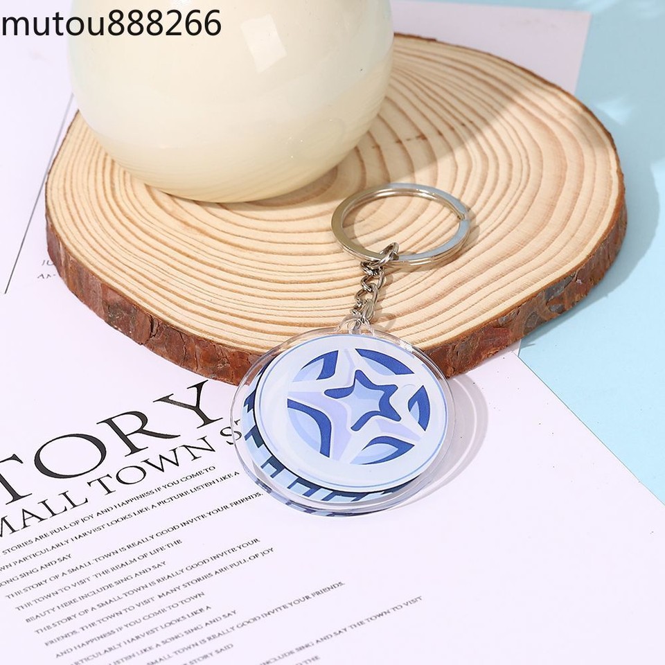 Zenless Zone Zero Cosplay Acrylic Figure Keychains Metal Key Ring ...