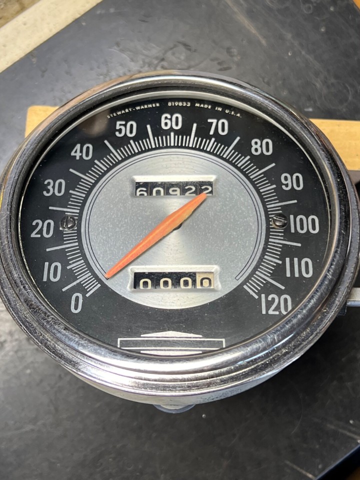 Oem Harley Davidson Generator Shovelhead 1968-1970 Speedometer Servicar ...