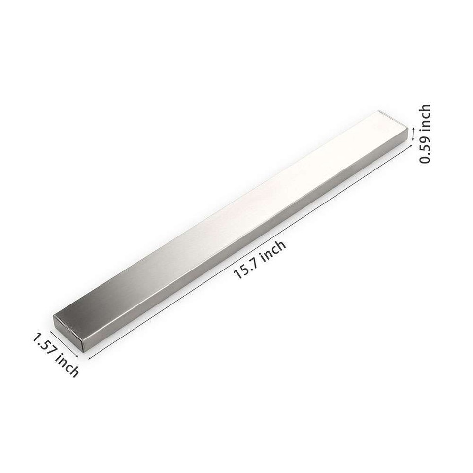 Stainless Steel Magnetic Knife Bar 16 Inch, Extra Strong Magnet Knife ...