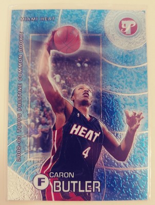 2002-03 Topps Pristine Miami Heat Basketball Card #78 Caron Butler C ...