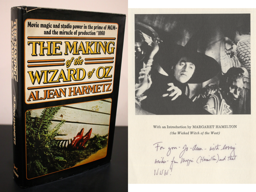 Margaret Hamilton ~ Signed Autographed Making of The Wizard of Oz Book ...