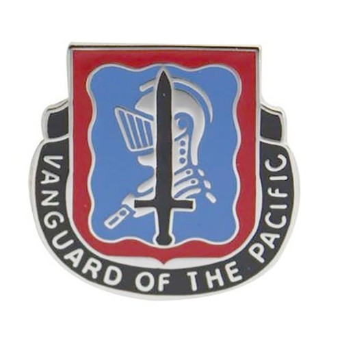 U.S. Army 368th Military Intelligence Battalion Crest "VANGUARD OF THE ...