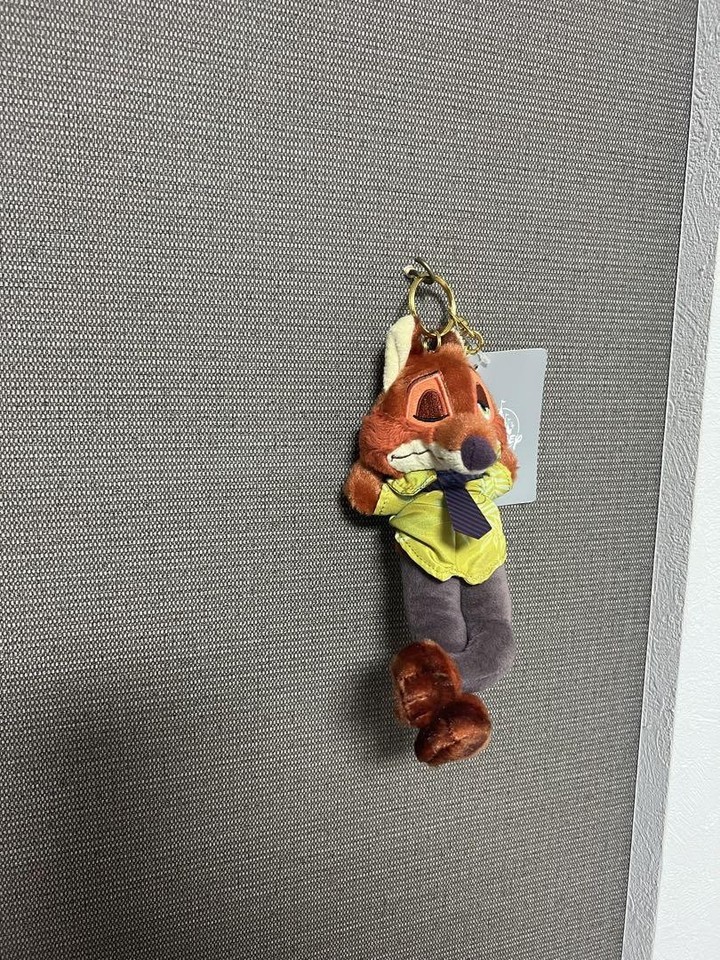 Disney Nick Wild Plush Keychain | eBay