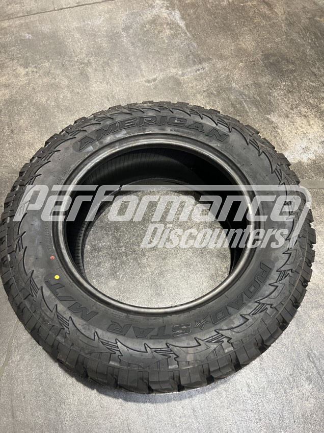 4 New American Roadstar M/T Tires 35X12.50R20 125Q LRF 35 12.50 20 ...