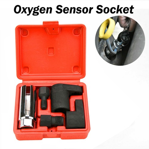 5 PCS Oxygen Sensor Socket Thread Chasers Tool Set Repair Kit Car ...