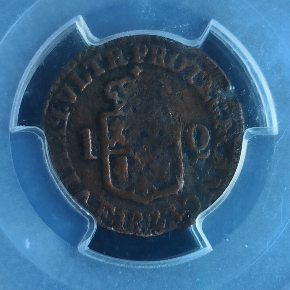 1823 Spanish Philippine Quarto Copper coin Km#9 | eBay