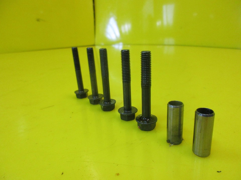 YAMAHA 05 RS VECTOR MOUNTAIN ENGINE OIL PUMP SENDING UNIT BOLTS & DOWEL ...
