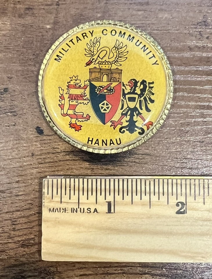 Hanau Military Community US Army Garrison Germany Plaque Disc ...