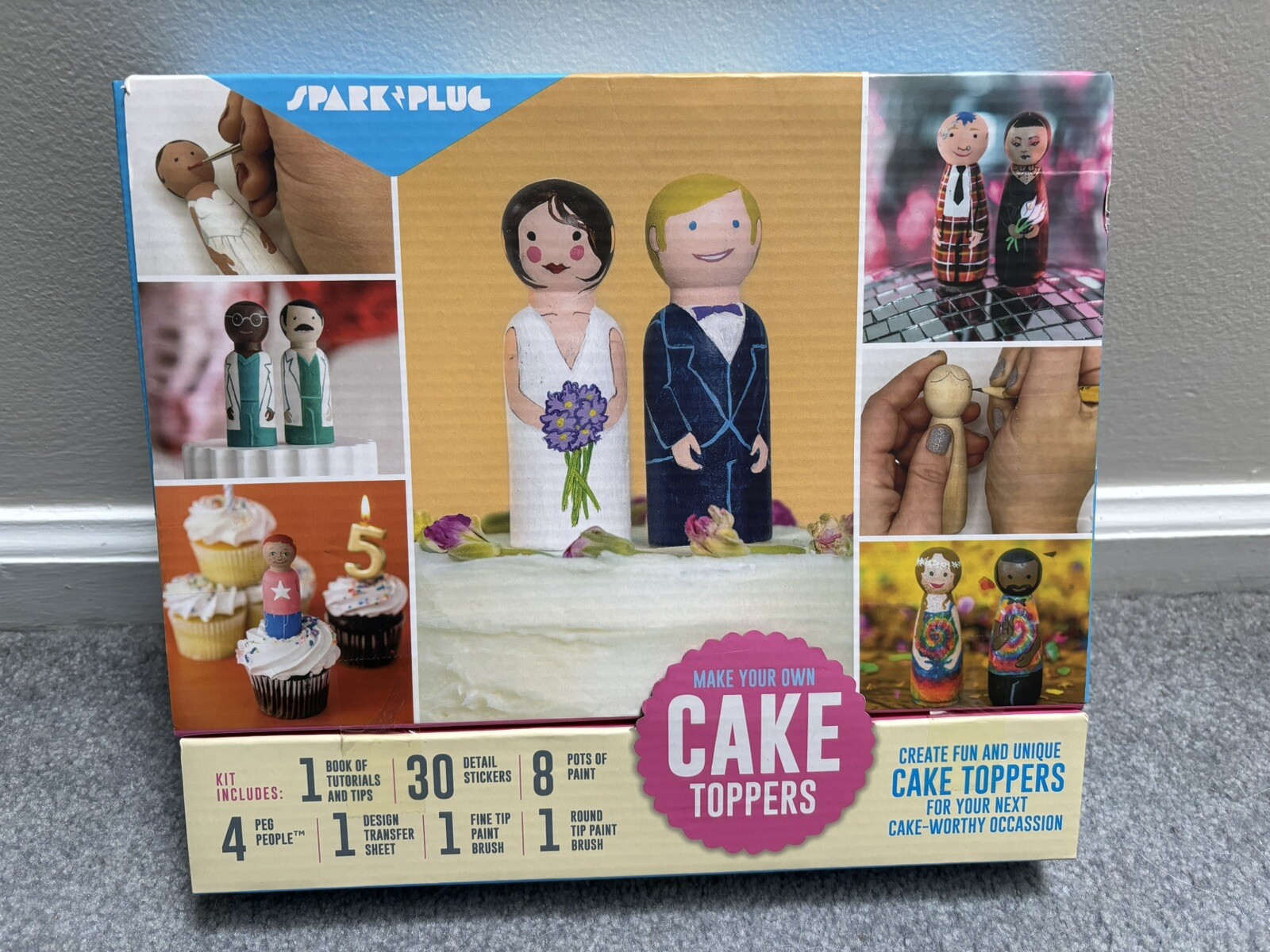 Make Your Own Cake Toppers - wedding/birthday DIY baking craft kit | eBay