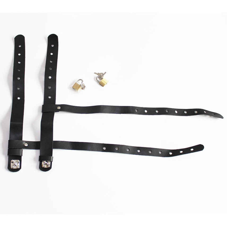 Binding High-Heeled Shoes Lockable Ankle Cuffs Binding Belt Women ...