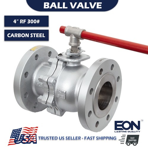ANIX 4" Carbon Steel RF Flanged End Ball Valve Class 300 FireSafe | eBay