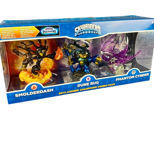 Skylanders Swap Force: Smolderdash + Dune Bug + Phantom Cynder 3 Pack ...