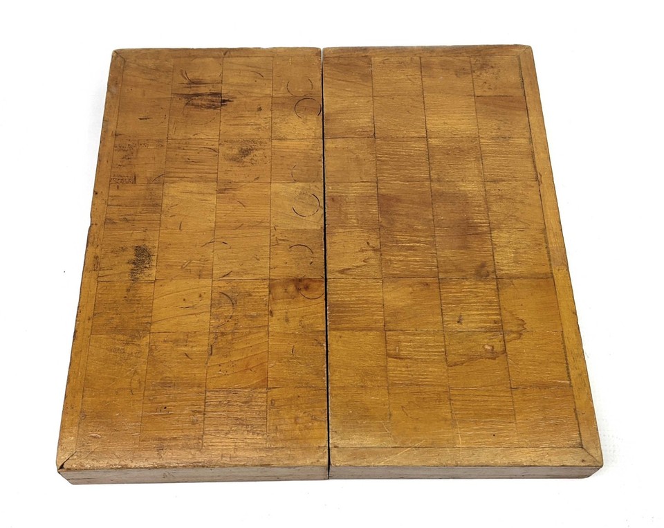 Antique Primitive Folk Art Checkers Chess Game Board Wood Inlaid | eBay