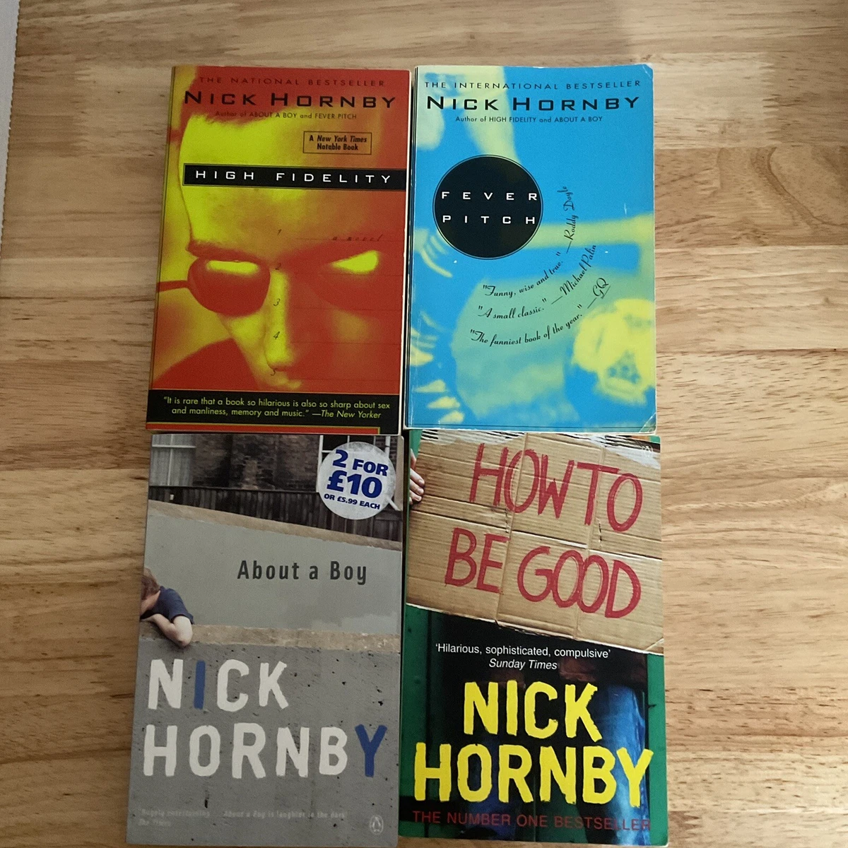 Nick Hornby Books