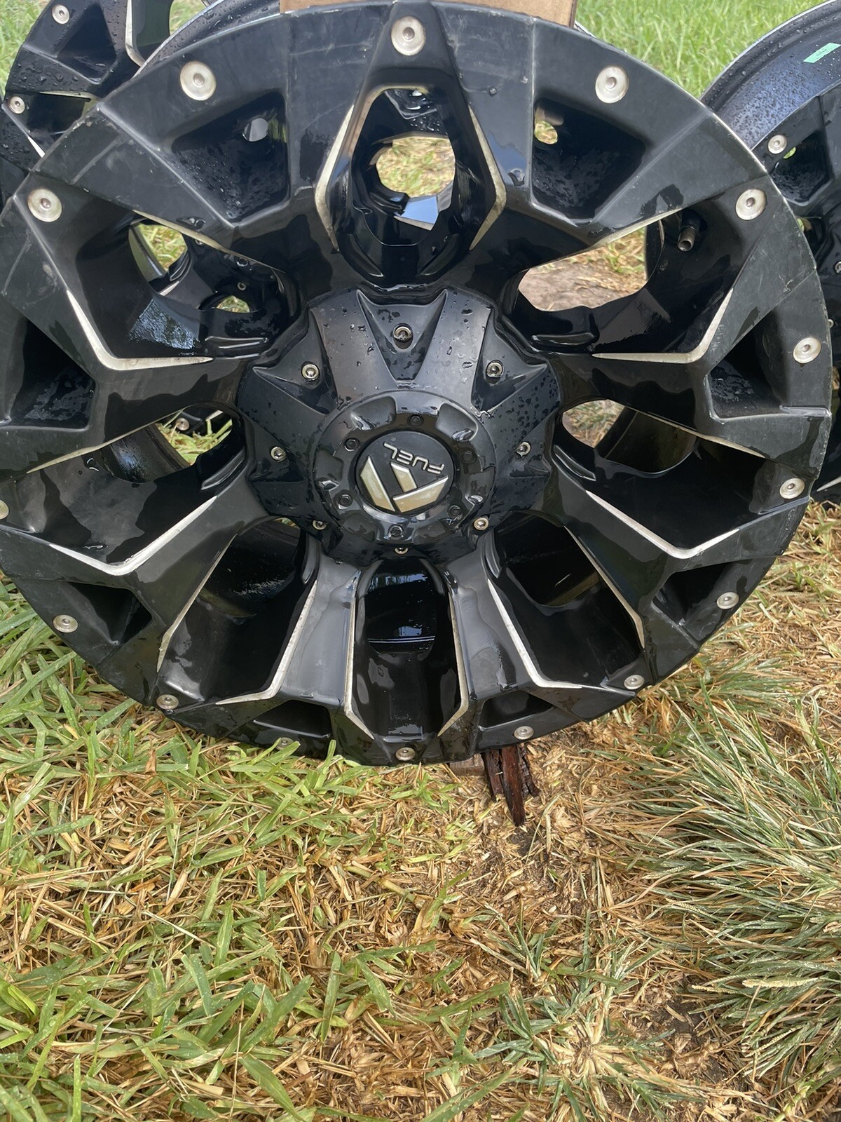 1- 17 Inch Matte Black Wheels Rims Fuel Assault D546 D54617909845 6 Lug ...