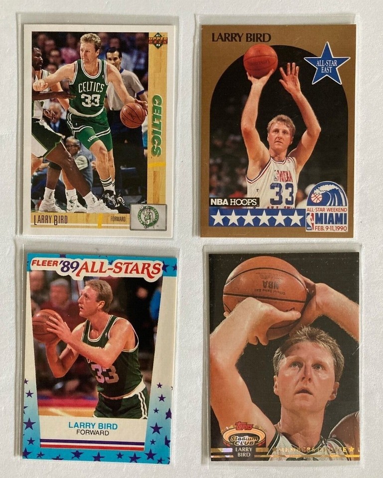 Larry Bird Card Lot- UD Basketball Heros Set- Nice lot of cards!! | eBay