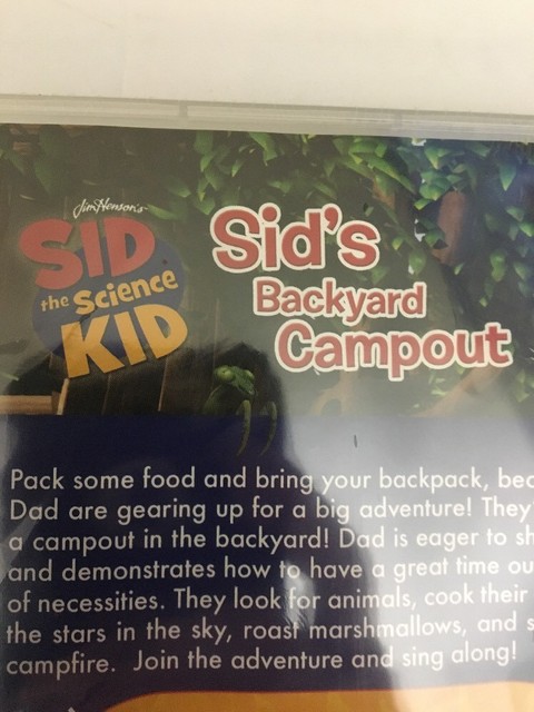 Sid the Science Kid: Sid's Backyard Campout (DVD, 2011) for sale online | eBay