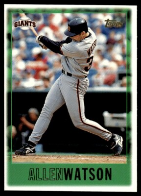 1997 Topps #314 Allen Watson San Francisco Giants | eBay