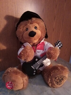 Cuddle Barn Teddie B Elvis Bear Animated Sings Let Me Be Your Teddy ...