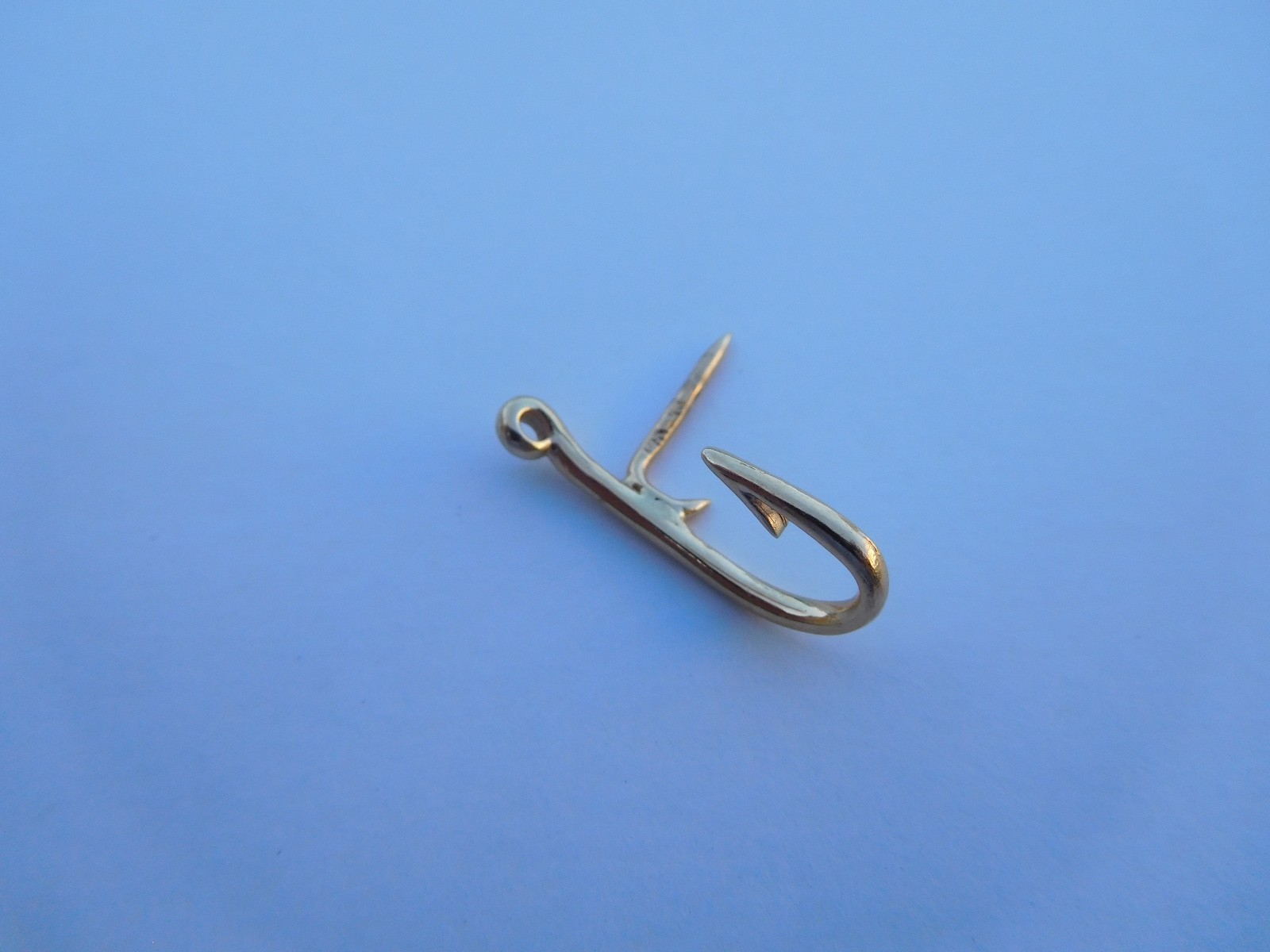 Extremely Rare Vintage Tiffany 14K Gold Water Fish Fishing Hook Lapel ...