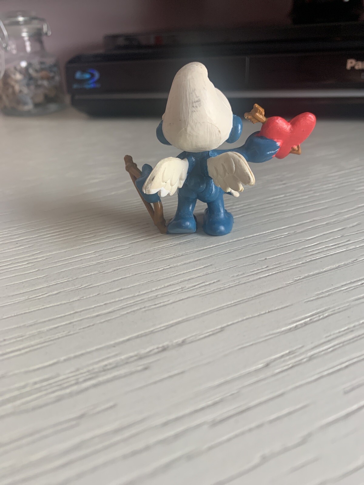 Smurfs Amour Smurf Cupid Heart Bow & Arrow Rare Vintage Original ...